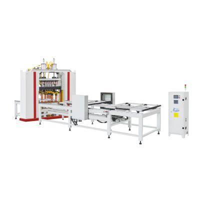 China Cantilever Type Wire Mesh Welding Machine with 3000mm Effective Welding Length and Double-Layer Feeder Featuring 20 Sets Welding Head for sale