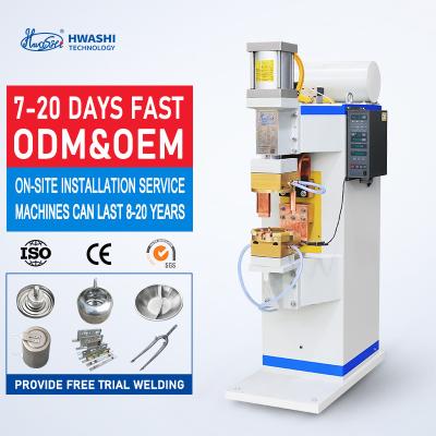 China HWASHI WL-MF-250K Vertical Type 75KVA Power Medium Frequency Inverter Spot Welding Machine for Metal Sheets for sale