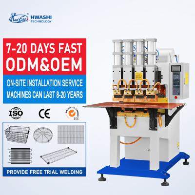 China PLC Control 380V 2-Phase Multi Head Spot Welding Machine for Door Panels with 3+3mm Welding Thickness for sale