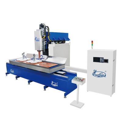 China 160kVA Rated Capacity Stainless Steel Sink Welding Machine with CNC 3-Axis Servo Control and Medium-Frequency Inverter (MFDC) Seam Welding for sale