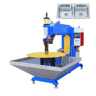 China 160kVA Stainless Steel Sink Welding Machine with Medium-Frequency Inverter and CNC 3-Axis Servo Control for Industrial Kitchen Sink Production for sale