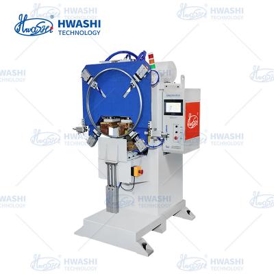 China Hwashi MFDC Double-Head Spot Welder for Barrel Hoop Lock Clips | Dual-Point Precision Welding for sale