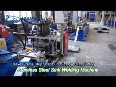Hwashi Automatic 304 Lavello in acciaio inossidabile Welding rotta per saldatura per saldatura CNC Saldellana/lavandino da cucina sottosuolo
