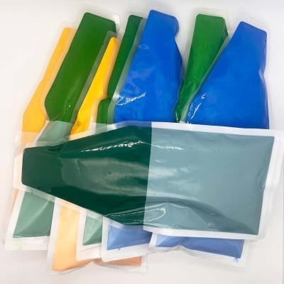 China 0.5-1Mm Polyurethane Self Leveling Floor Paint Two Component With Cellulite Effect for sale