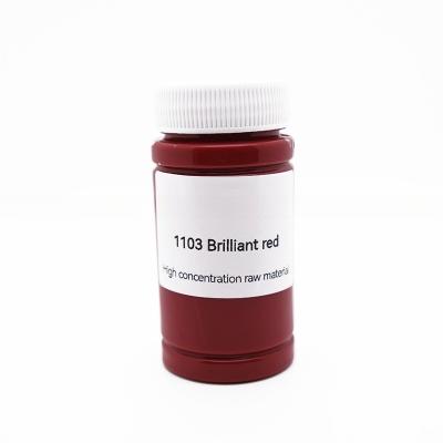 China Good Quality Red Polyurethane PU Color Paste B-1103D Dedicated for PU Artificial Leather for sale