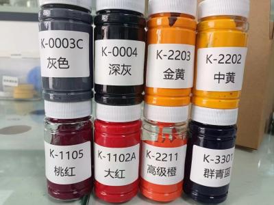 China Muticolor Unsaturated Polyester Resin Dye Gelcoat Color Pigments For Acrylic Products for sale