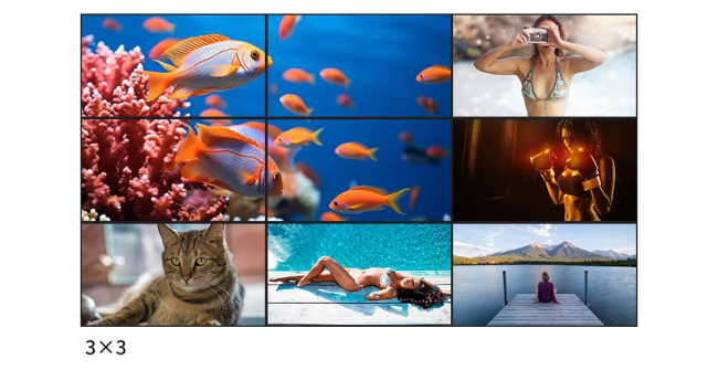 Seamless switching demonstration