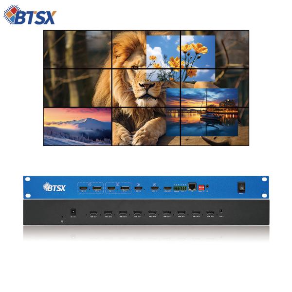 Quality Audio Follow Out Multiview HDMI Video Switcher Mixer Video Wall Controller for sale