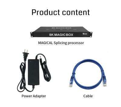 중국 임의의 각 스플라이싱 처리 임시 융합 프로세서 1 in 6 아웃 프로젝션 융합 장치 2x3 임시 프로젝터 융합 판매용