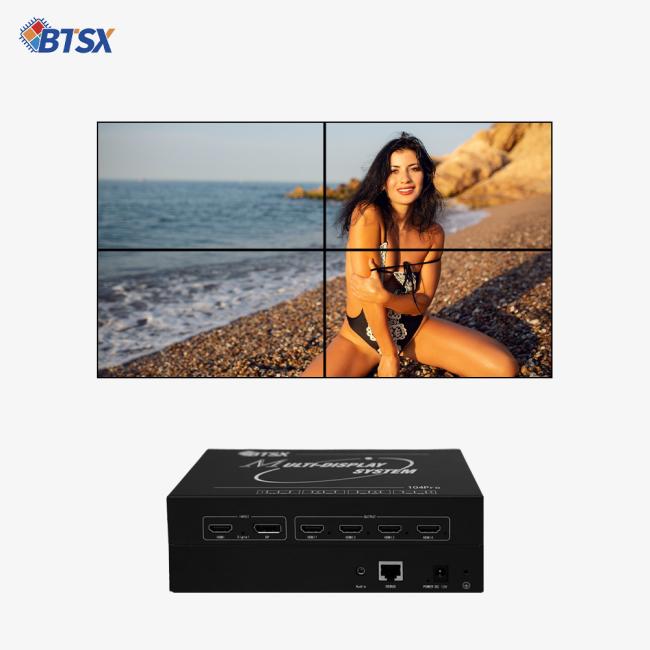 Multi-Screen Flexibility: Supports 1x1, 1xN, Mx1, and MxN configurations (via cascading).Edge fusion