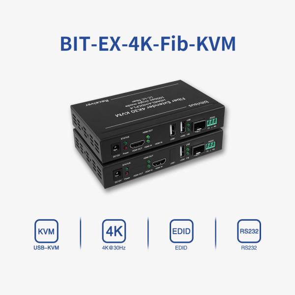 Quality High Definition IR RS232 Signal HDMI Audio Extender 10km 4k HDMI USB KVM for sale