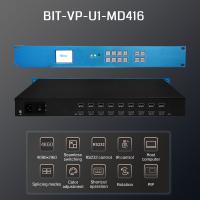 China 4K60 Video Processor – 4 Inputs, 16 Outputs for Multi-Screen DisplayProfessional 4K Video Wall Processor – Seamless Switching & Splicing16-Channel HDMI Video Processor – Ideal for Command & Contro for sale