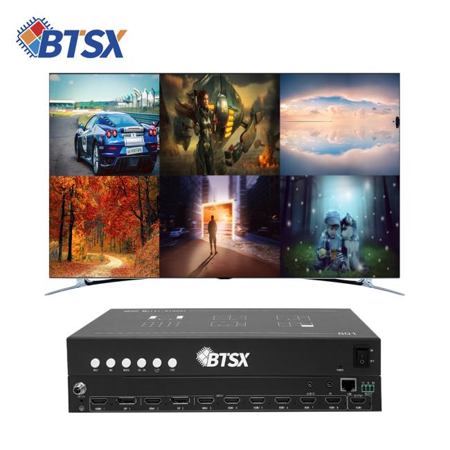 Professional 4K60 Multi-Viewer | 8-Window Split & Seamless Switching
