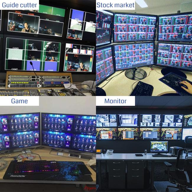4K60Multi-frame segmentation Seamless switching Teaching, monitoring, game, meeting Digital console