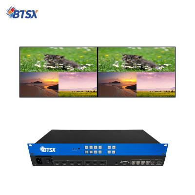China Black Multi-Viewer HDMI Video Wall Controller Seamless Solution for Video Switching and Simultaneous Display of 3 Pictures for sale