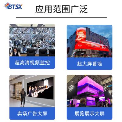 중국 2개의 신호의 원활한 전환 PC 제어 옵션이 있는 초고화질 비디오 벽 컨트롤러 판매용