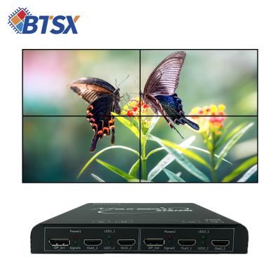 8K60 Multi-Screen Expander 8K Input 1X4 2X4 4K60 Multi-Desktop Operation Pavilion Exhibition 4 Outptput HDMI Interfaface