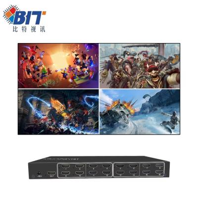 China Professional Grade 4K Seamless Switch Video Wall Controller with 16 Inputs 1 Output for CCTV Monitoring for sale