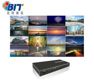 China 4K60 Output Supported Video Wall Controller with 16 Inputs 1 Output and 16 in 1 Out Multi-viewer for sale