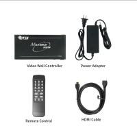 China Bitvisus 4K60 Video Wall Controller with 1 Input 4 Output HDMI Video Processor for 3840x2160 Multi-Screen Display for sale