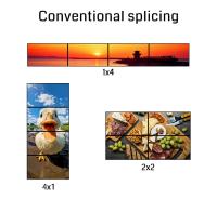 China 4K60 Video Wall Processor with PIP Roaming and RS232 Control for Multi-Screen Display for sale