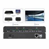 China 4K60 Multi-Screen Expander with 1x4 Output and Delay-Free Processing for Video Wall and Image Control for sale
