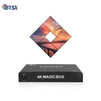 China 4K60 Video Wall Controller with 10-Layer Overlay and 4-Screen Splicing Magic Control Device for sale