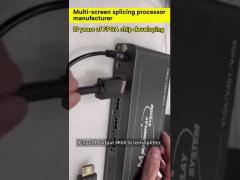 High Definition HDMI Multi Viewer Monitoring 4K60 Hdmi Screen Splitter Processor