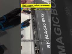 8K60 PIP Cropping Zoom LCD LED Screen Video Processor Point To Point Video Controller
