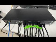 Bitvisus 4K60 8 in 9 Uit Video Wall Controller Rs232 HDMI/DP Netwerk Web Controle 2x2 Video Wall Matr