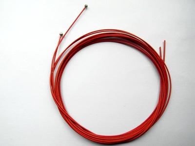 Китай агрегат веревочки провода PA 0.8mm красный покрынный с диаметром ниппелей 0.6mm шарика цинка продается