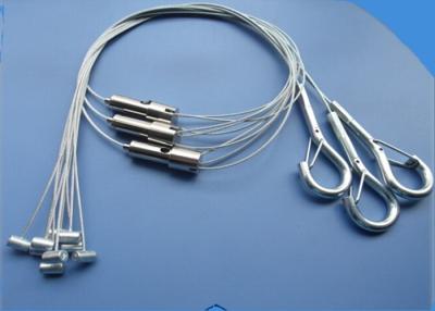 Cina Un - tre corredi di rame 1.5mm della lampada di pendente del cavo di Glavanized della pinza di presa del gancio in vendita