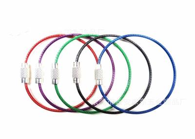 Китай 1.2mm/1.5mm покрыли бирку кабеля агрегата веревочки провода для мешков/владельцев карточки продается