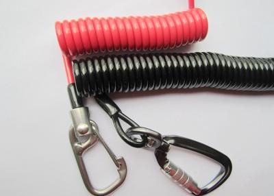 Cina Cordicelle nere/rosse dello strumento della sicurezza con la primavera tecnica dell'acqua Gate Carabiner in vendita