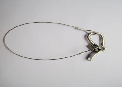Cina Assemblee inossidabili del cavo metallico del cavo di sicurezza delle luci con le linguette L montaggi in vendita