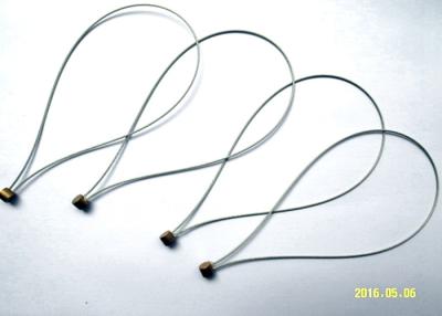 Cina Assemblea rivestita inossidabile del cavo metallico del ciclo del cavo di 1.0mm con il puntale del rame timbrato in vendita