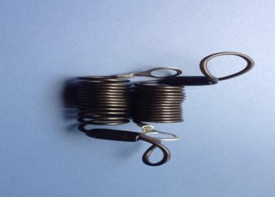 China Schwarzes PVC, das kleine Sicherheits-Werkzeug-Abzugsleinen mit Schleife und Anschlüssen beschichtet zu verkaufen