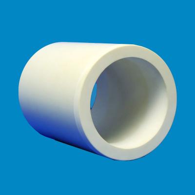 Cina Tubo di ceramica di allumina chimicamente inerte e resistente all'usura per ambienti difficili in vendita