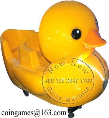 China Amusement Park Yellow Duck Coin Operated Kiddie Rides for sale