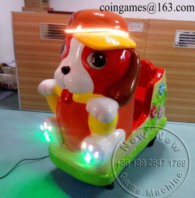 China Amusement Park Dog Animal Coin Operated Kiddie Rides for sale