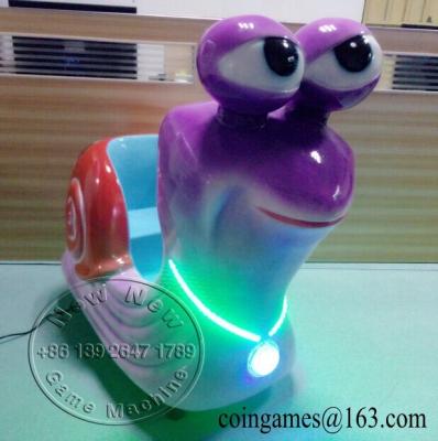 China Funfair Snail Animal Coin Operated Kiddie Rides for sale