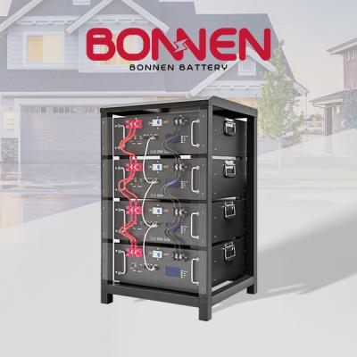 Cina 6000 volte 48V 400Ah batteria al litio 19.2kWh LiFePo4 rack batteria per la conservazione dell'energia domestica in vendita