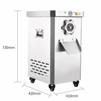 China 300KG/H Meat Grinder Machine Vertical Automatic Large Scale Meat Filling Machine for sale