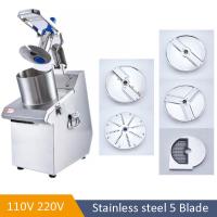 China Electric 5 In 1 Multi Functional Fruit Vegetable Processing Machine  Stable Operation for sale