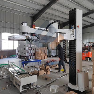 China Robotic Programming Language Robotic Palletizer for Carbon Steel Baking Varnish Palletizing for sale