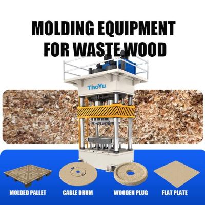 China Compressed Wood Pallet Making Machine for sale