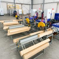 China EPAL Pallet Block Making Machine With Customized Block Sizes for sale