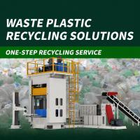China Brazil Pressed Plastic Pallet Machine for Waste Plastics Solution for sale