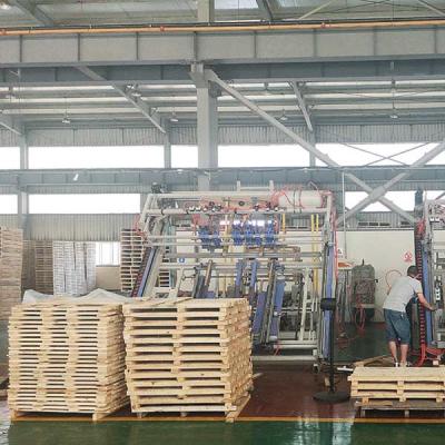 China Automatic Stringer Pallet Making Equipment for sale