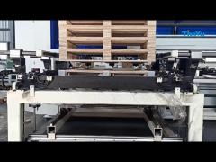 Паллет CNC пригвождая машину для делать паллетов стрингера твердой древесины